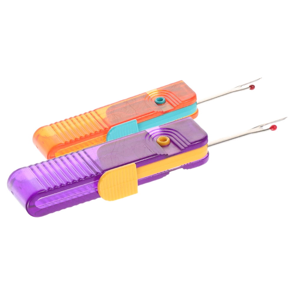 COOPHYA 2Set Thread Seam Ripper for On-the-go Sewing Tasks in Orange ...