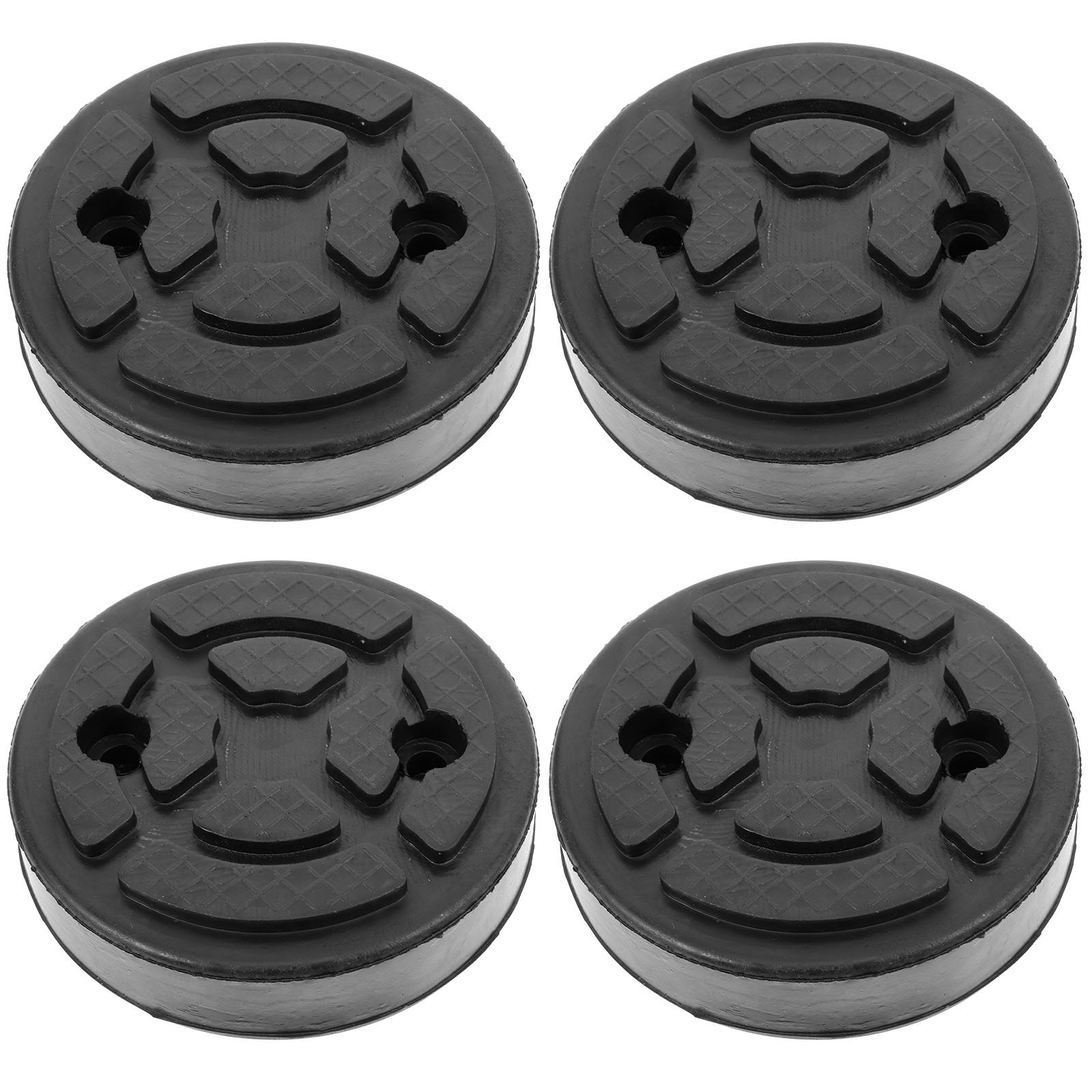 COOPHYA 4Pcs Black Rubber Jack Pads For Car Lift Jacking Protection 12 ...