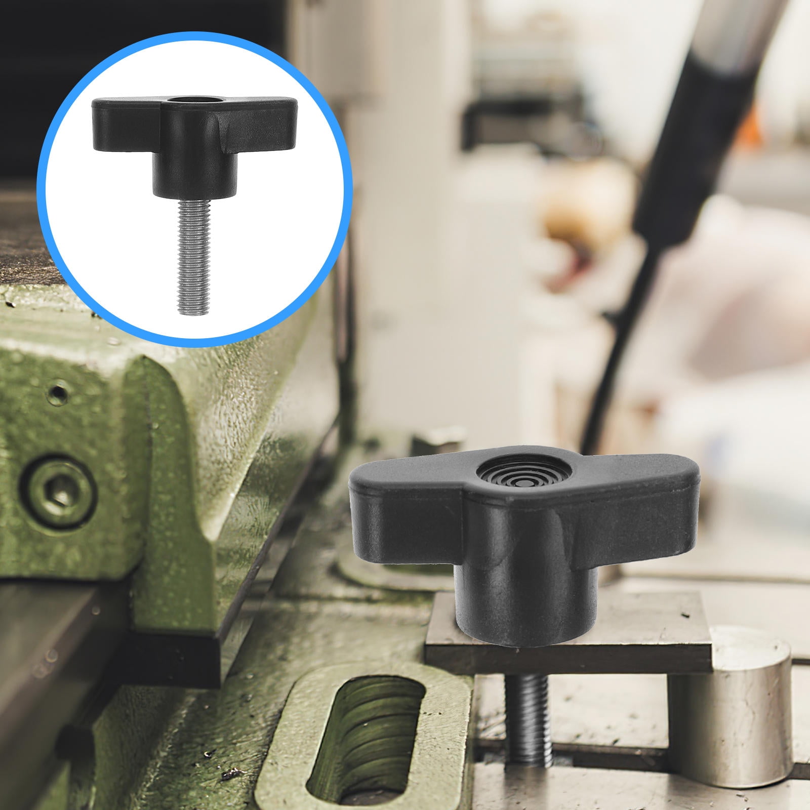 COOPHYA 50Set Easy Installation Threaded Knurled Thumbscrew for ...