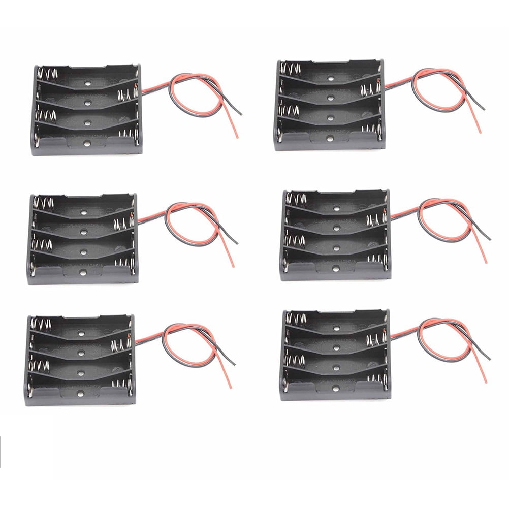 COOPHYA 6Pcs Black Plastic Abs Battery Holder for Monolithic System ...
