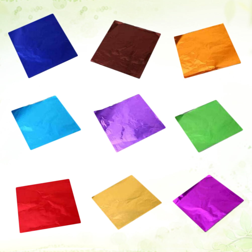 COOPHYA 9Packs 100 Sheets Per Pack Aluminium Foil Paper for Wrapping ...