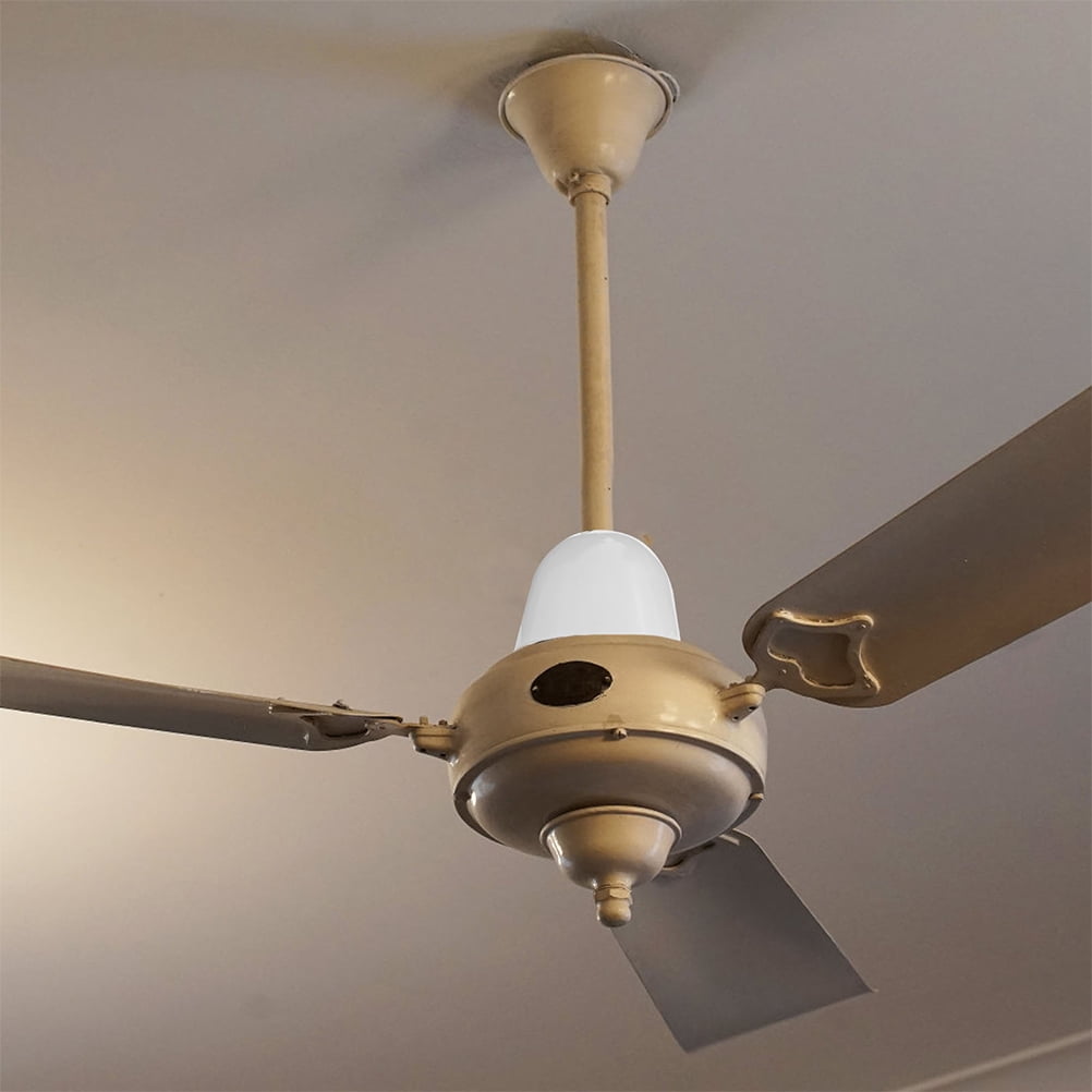 COOPHYA Canopy For Fan 2Pcs White Plastic Ceiling Fan Bottom Canopy 3 ...