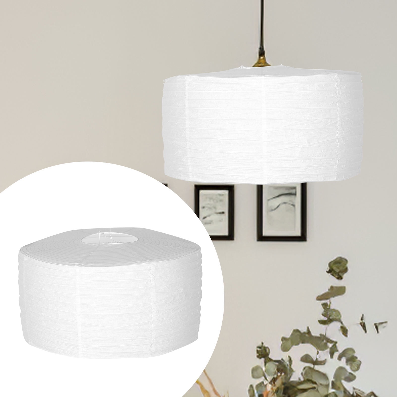 COOPHYA Ceiling Light Shade Cover Paper Lampshade Decorative Living ...