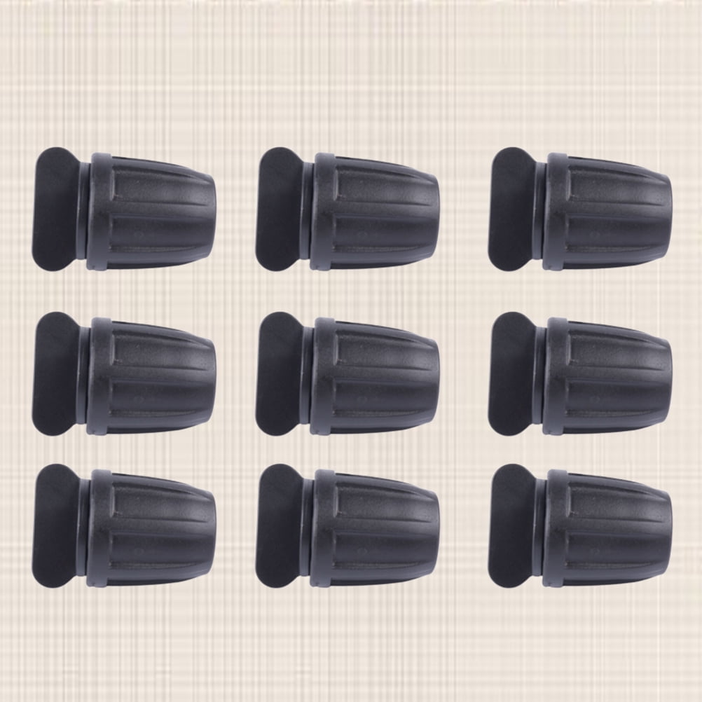 COOPHYA Drip Irrigation Plugs 20Pack Water Tube Plug for Hose Connectors Accessories Black POM ...