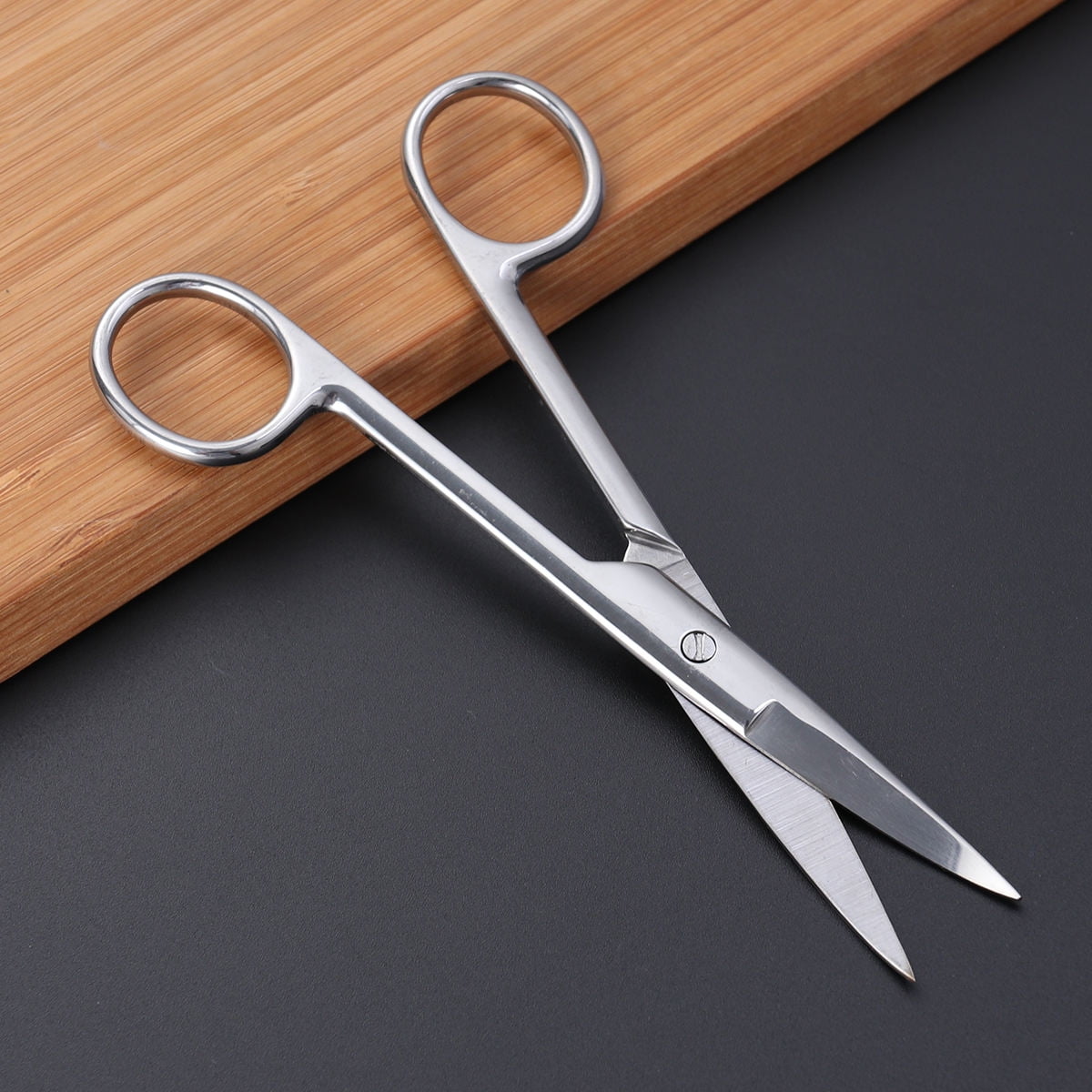 COOPHYA Eyelids Stickers Scissors 1Pack Eye Brow Shaper Ergonomic Metal Lash Comb for Women ...