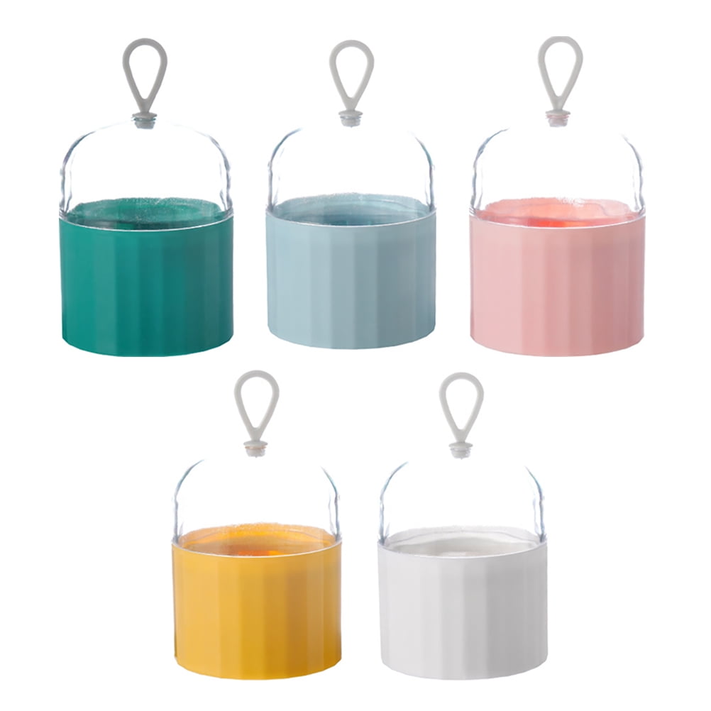 COOPHYA Green 5Pack Makeup Tool Storage Case for Keeping Sponges ...