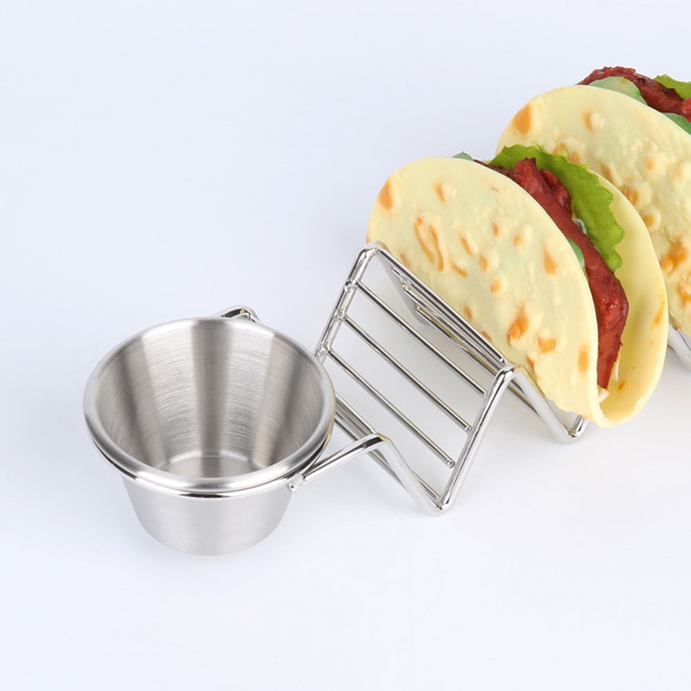 COOPHYA Griddle Taco Rack 2Pcs 304 Stainless Steel for Camping ...