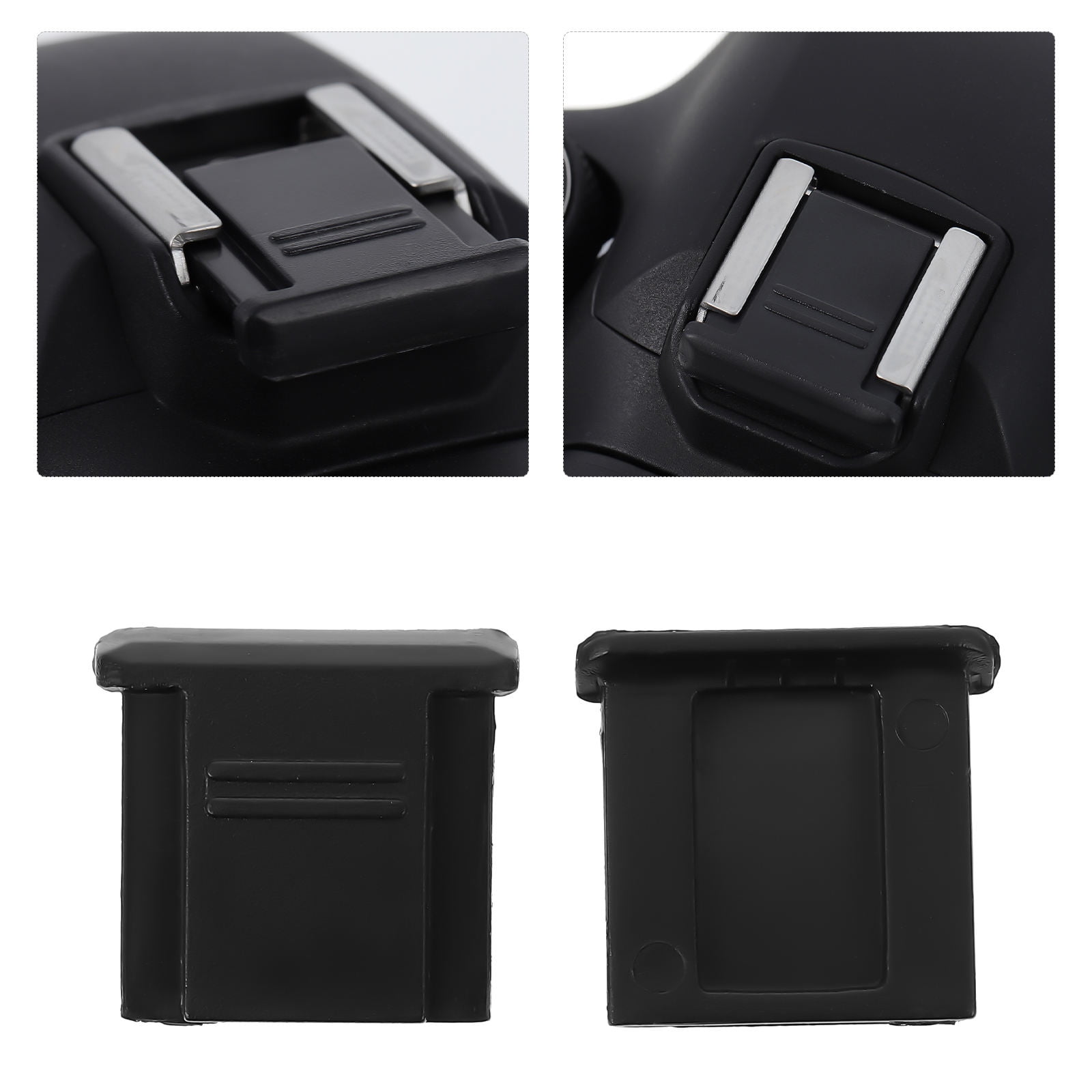 COOPHYA Hot Shoe Cover 4Set in Black for Camera Accessories with Slim ...