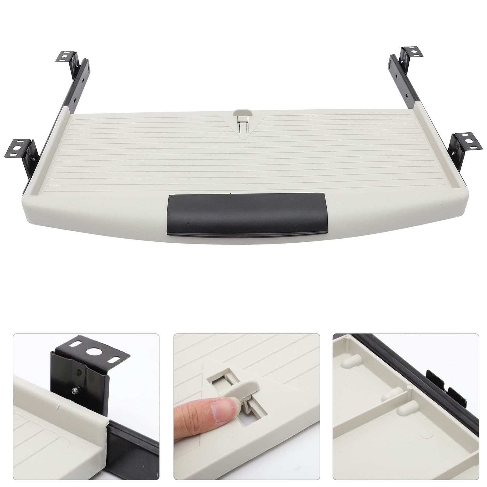 COOPHYA Keyboard Slider Under Desk 1Pcs in Grey for Office Use ...