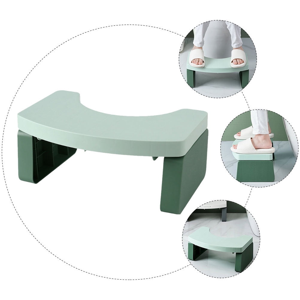 COOPHYA Plastic Toilet Stool for Kids and Adults with Non Slip Design ...