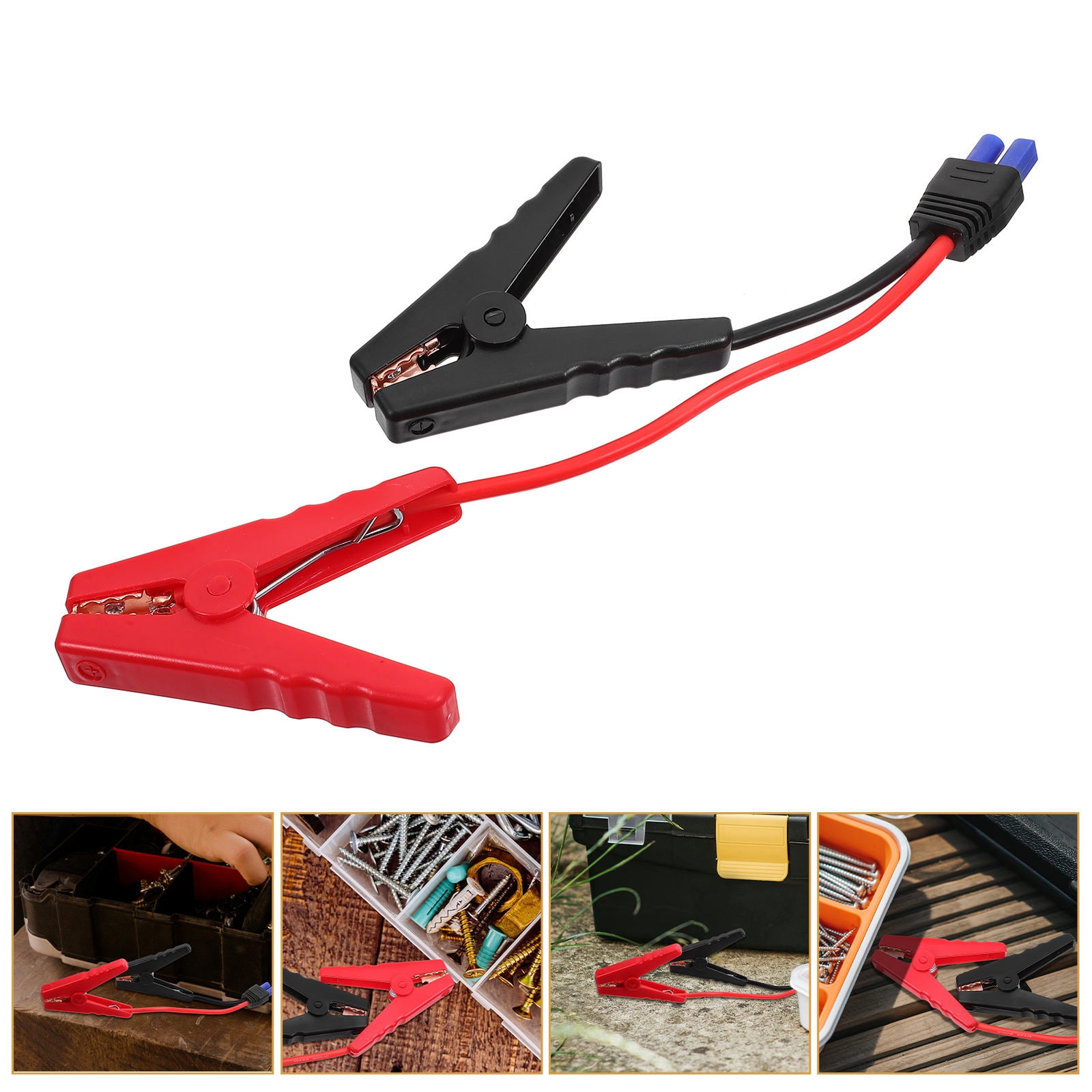 COOPHYA Portable Jumper Cables with Battery Clip for Car Owners in ...