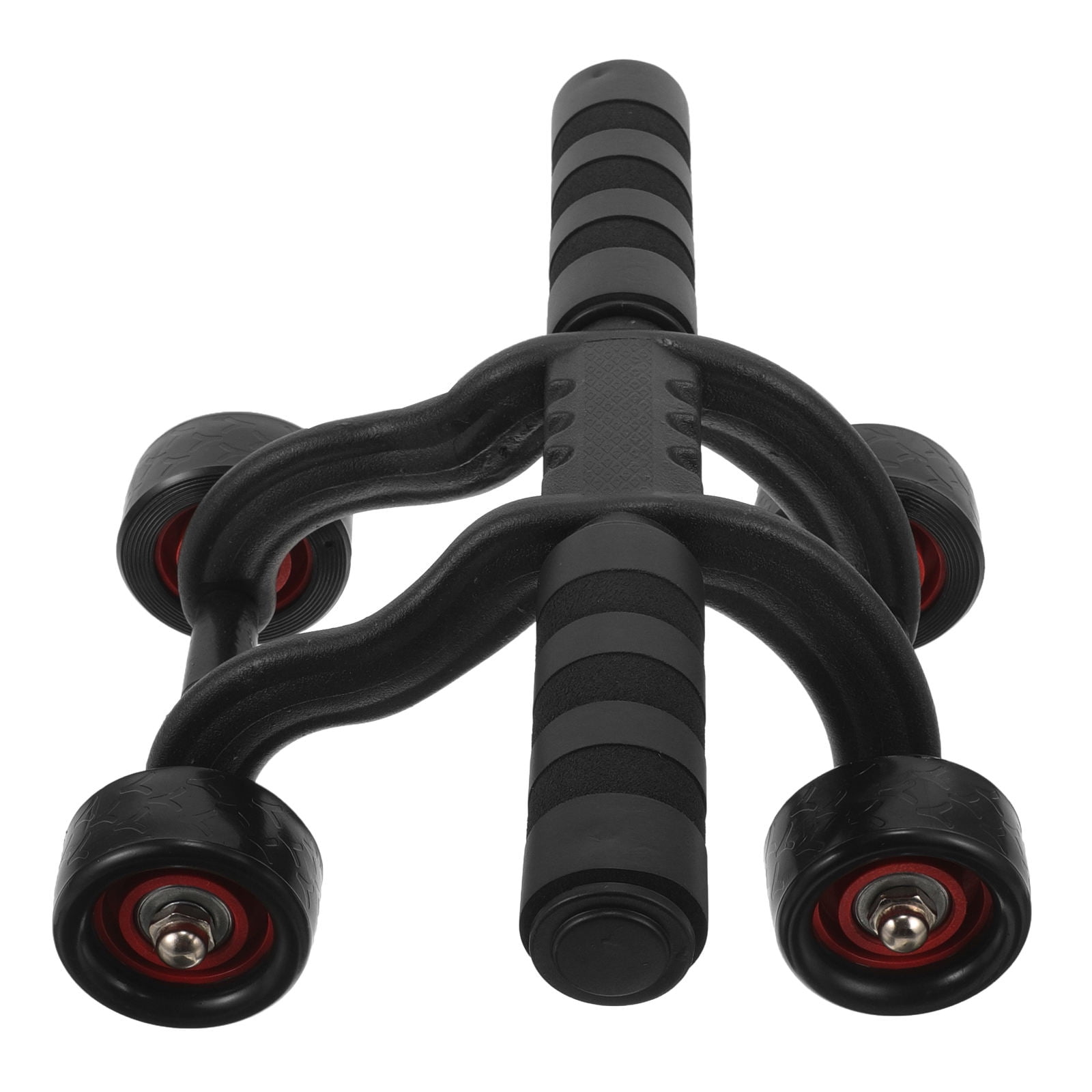 COOPHYA Portable Workout Equipment 1Pcs Black Abdominal Trainer Wheel ...
