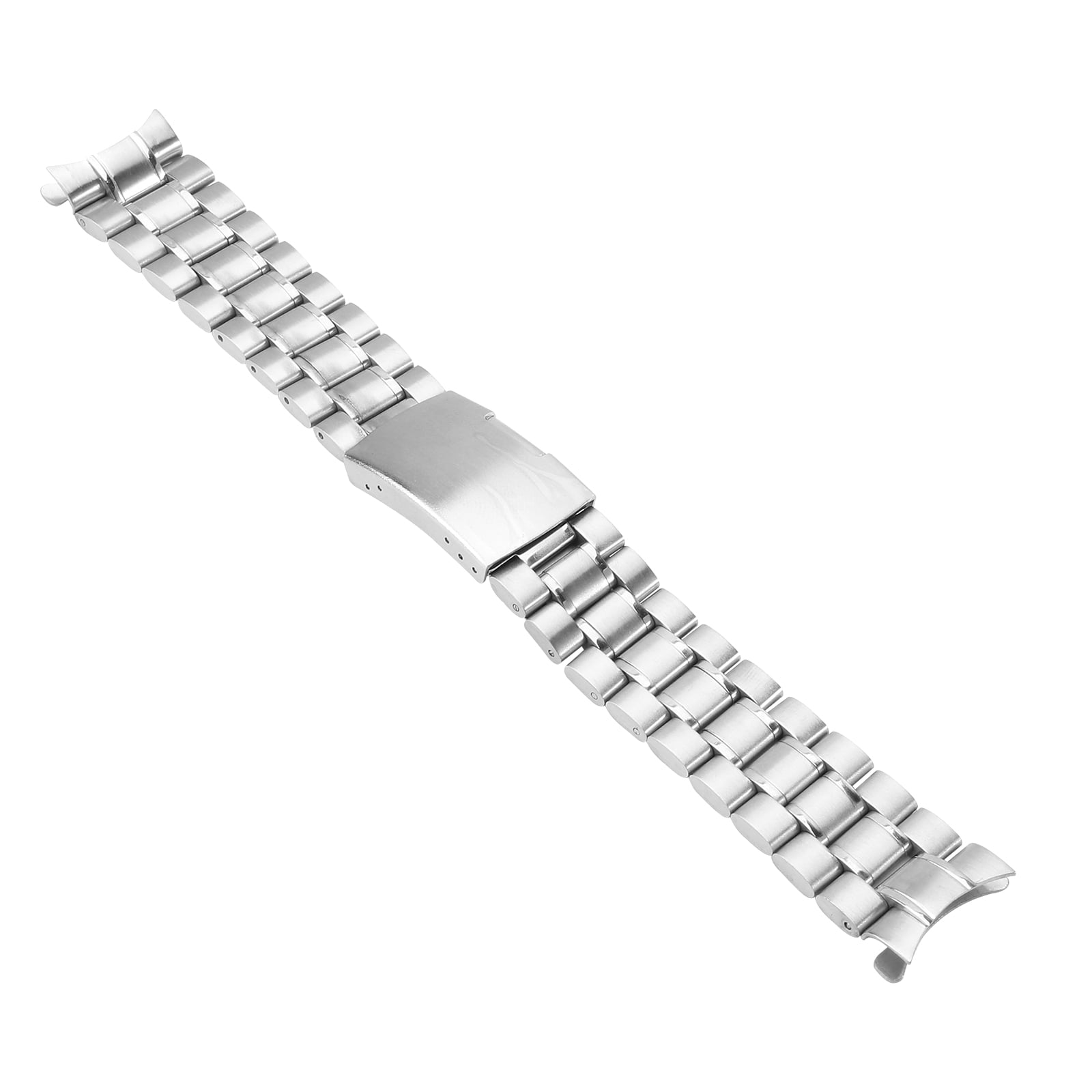 COOPHYA Stainless Steel Watch Band 22mm Width Curved End Design ...