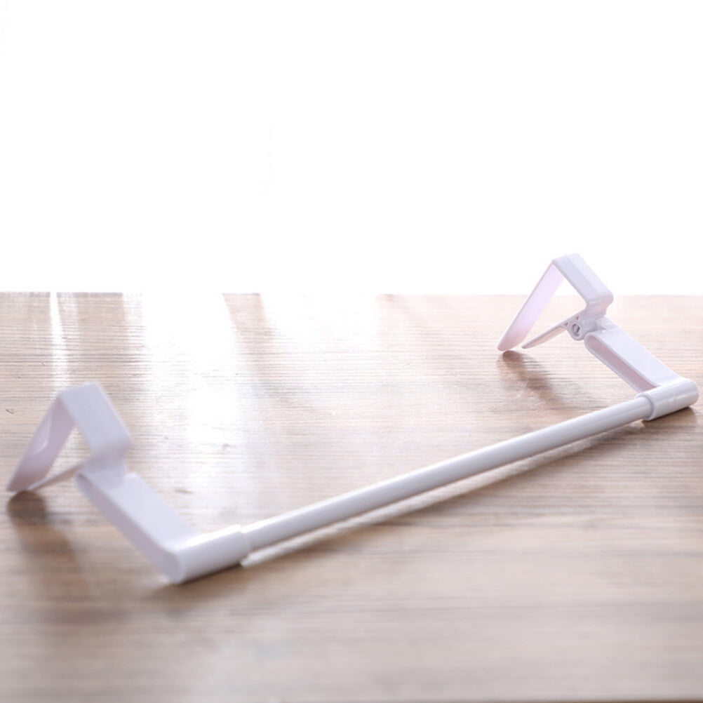 COOPHYA Towel Hanger 1Pack White Single Rod PP Plastic for Home ...