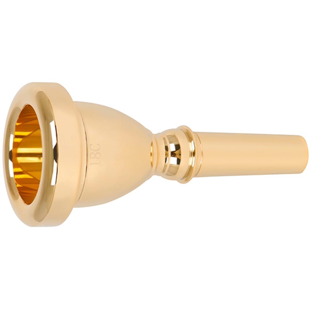 COOPHYA Tuba Mouthpiece 1Pack Golden Circular for Sound Production and ...