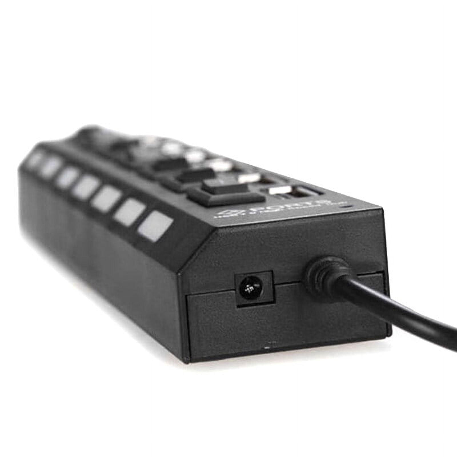 COOPHYA Usb Expander Hub For Laptop USB Hub Black 1Pack 16.5 * 3.5 * 2. ...