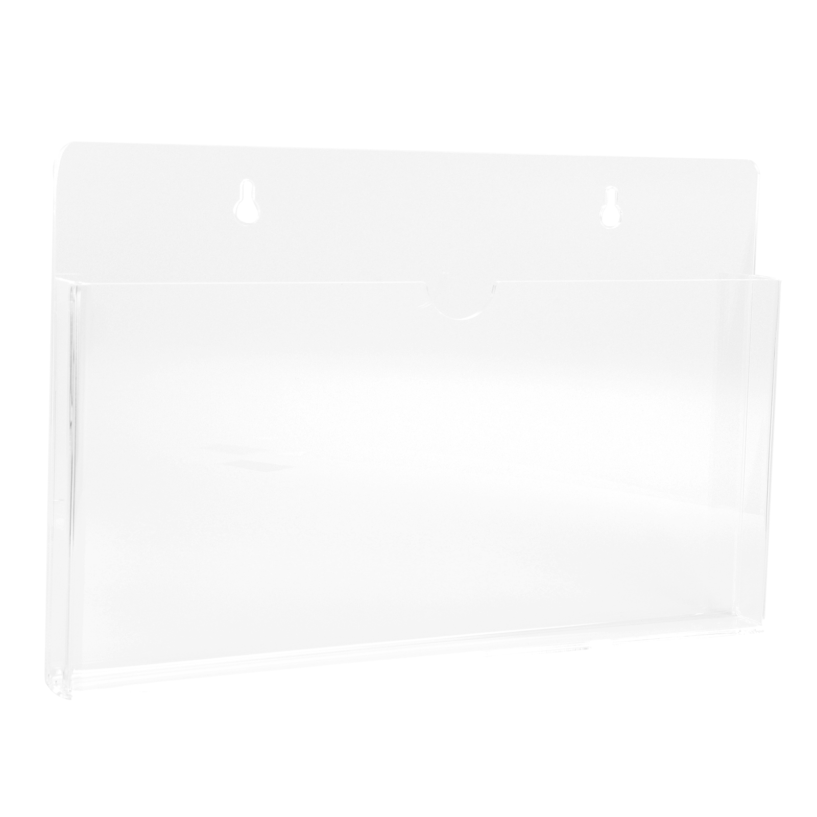 COOPHYA Plastic File Organizer Box Transparent 1Pc 12.2x8.3in - Walmart.com