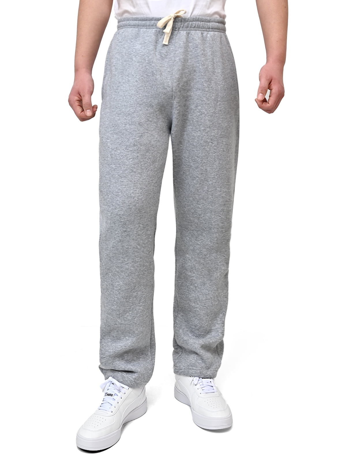 COOPLUS Mens Wide Leg Sweatpants with Pockets Mens Work Pants Track ...