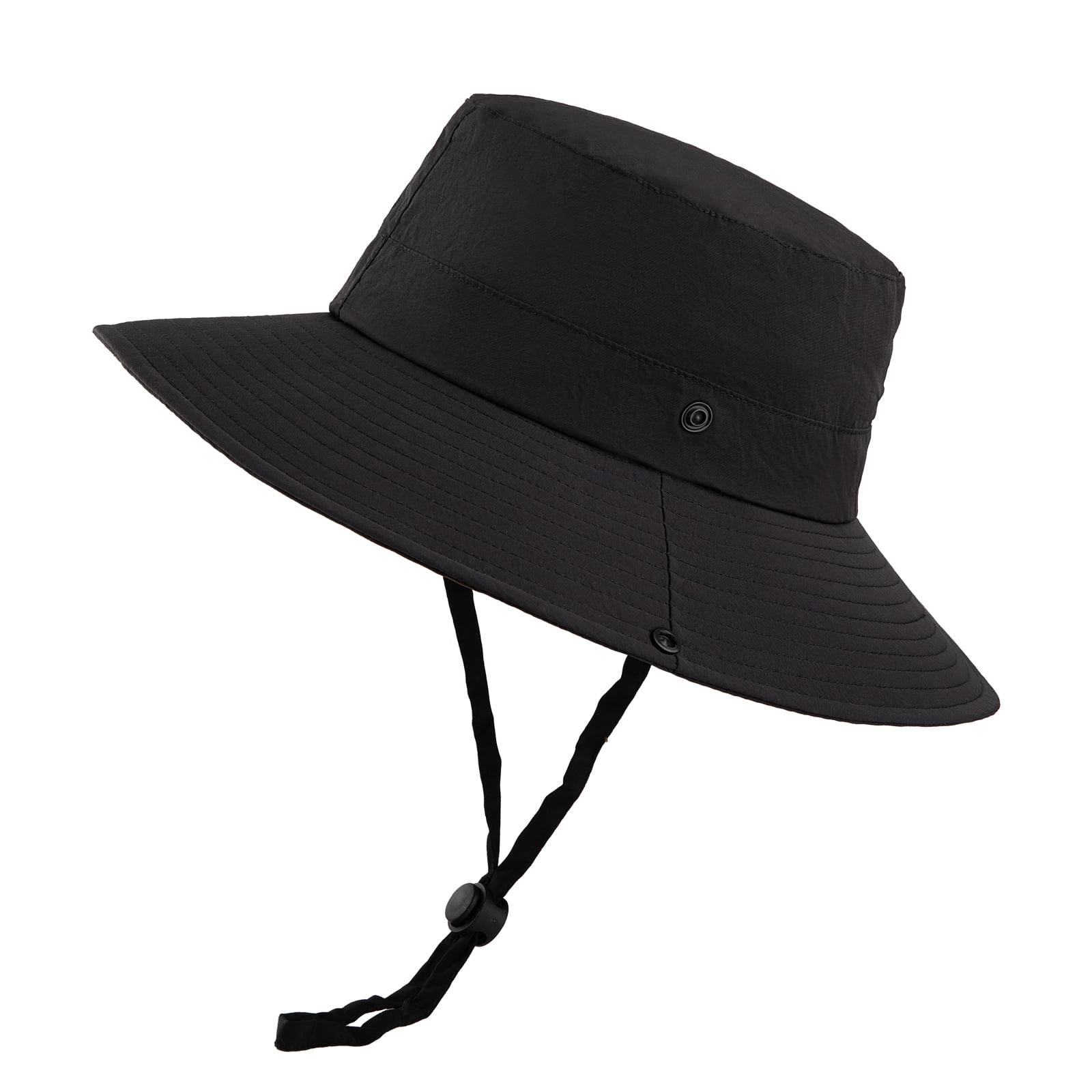 Cooplus Unisex Sun Hat, Adjustable, Breathable, Black - Walmart.com