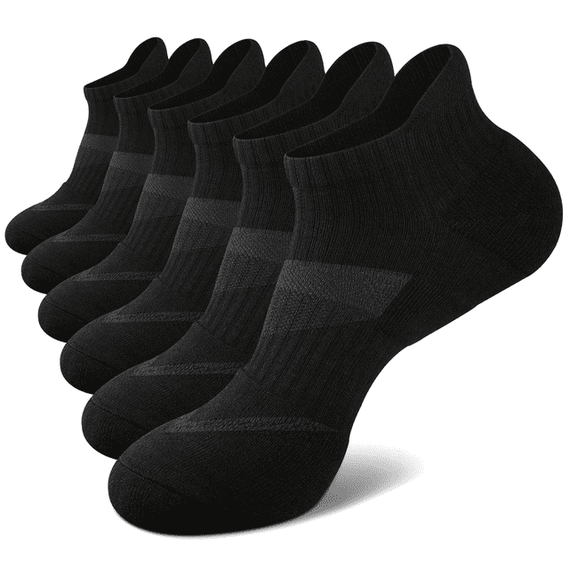 Cooplus Womens Moisture Wicking Athletic Ankle Socks Breathable Low