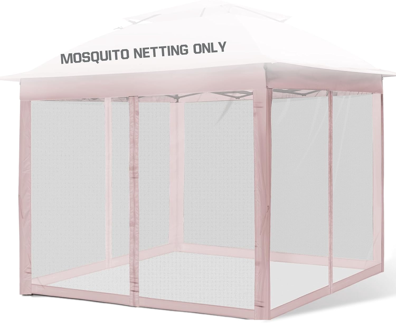 COOS BAY Replacement Mosquito Netting with Zippers, Mesh Screen Wall ...