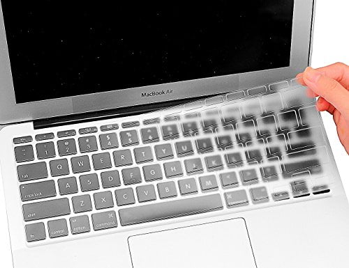COOSKIN Transparent Keyboard Cover Protector Skin for MacBook Air 11.6 ...