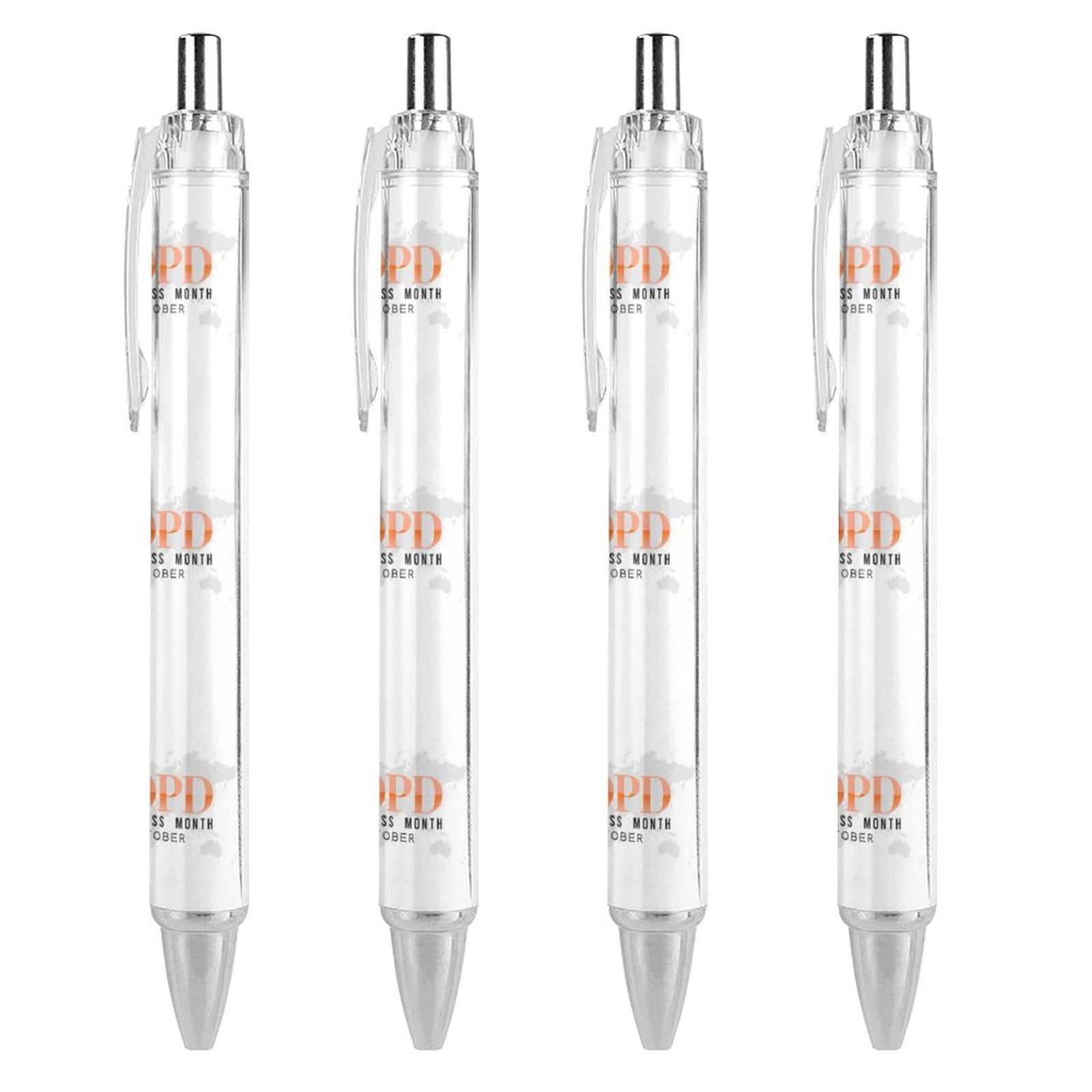 COPD Awareness Month Ballpoint Pen Retractable Pens Black Writing Pen ...