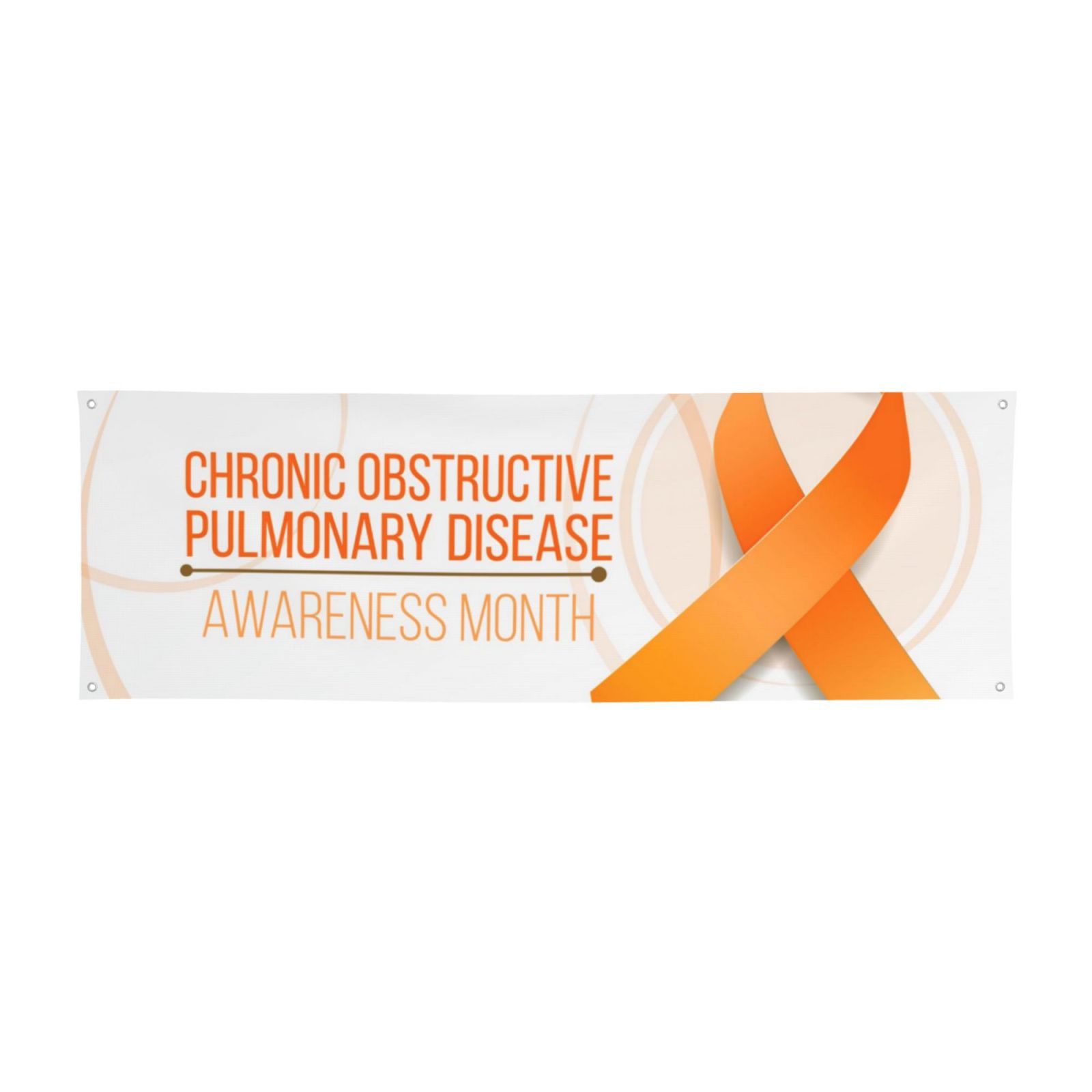 COPD Awareness Month Banner Backdrop Porch Sign 24 x 71 Inches Holiday ...