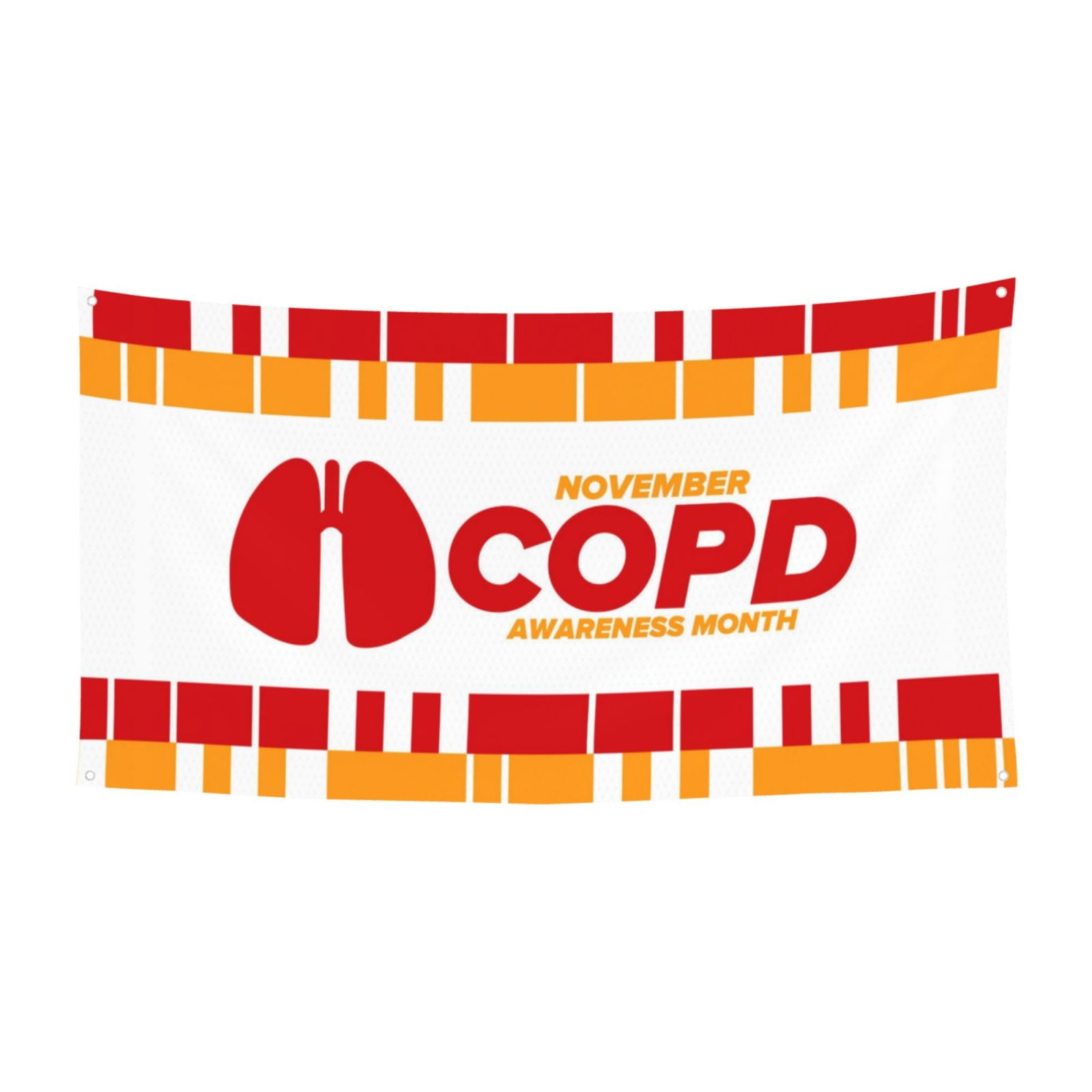 COPD Awareness Month Banner Flag Photography Background Outdoor Sign ...