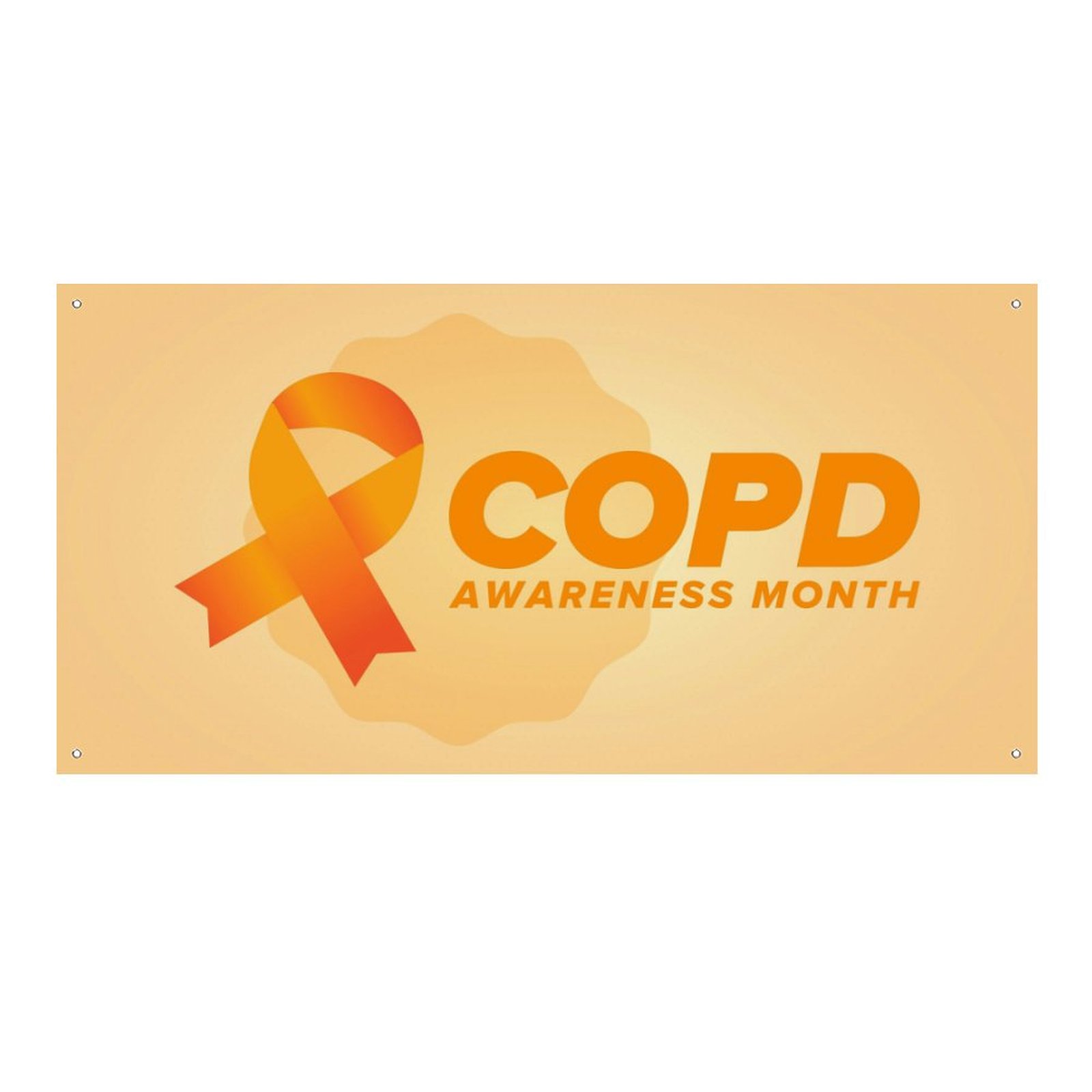 COPD Awareness Month Banners Flag Hanging Backdrop Sign Wall Decoration ...
