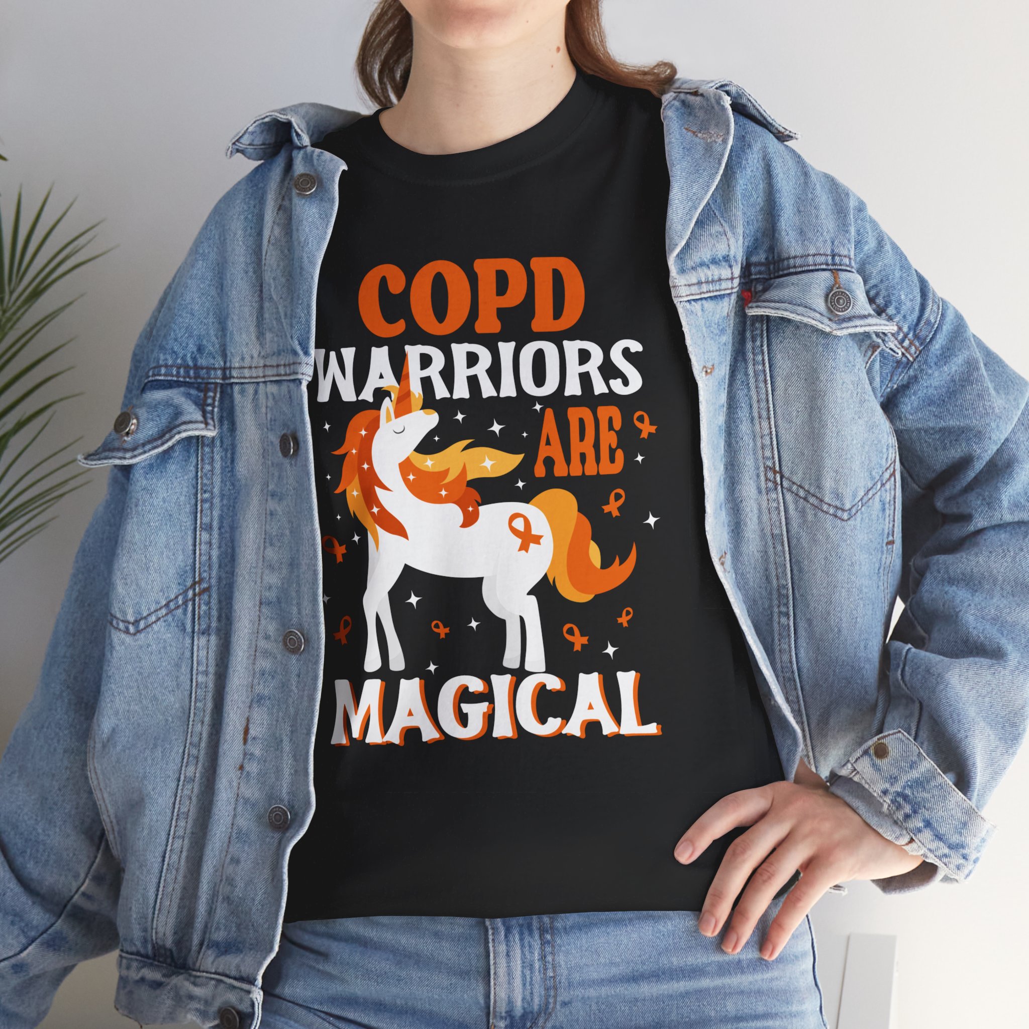 COPD Warriors Are Magical Twinkle Unicorn T-Shirt Gift For Warrior ...