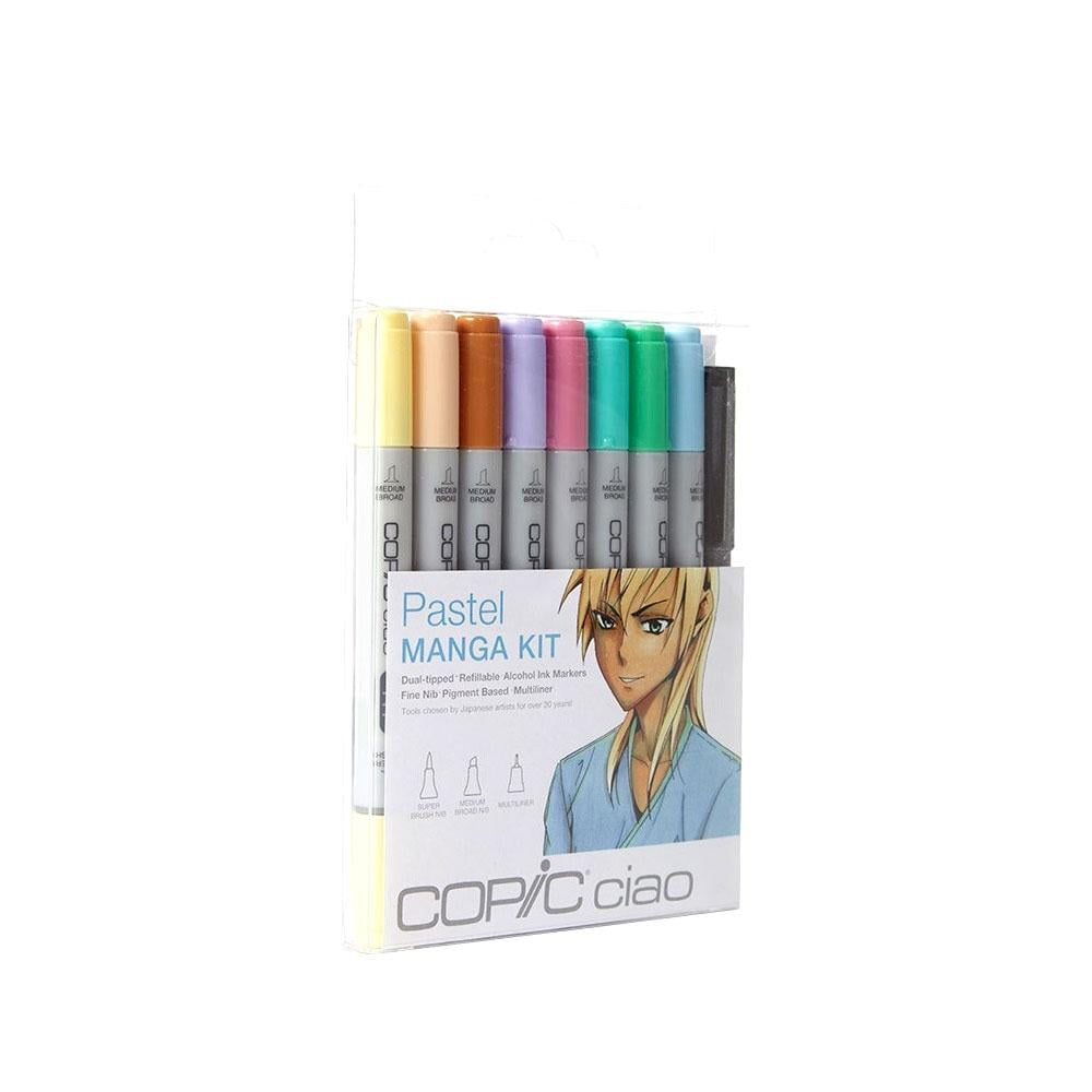COPIC Ciao Marker 8pc Manga Pastel - Walmart.com