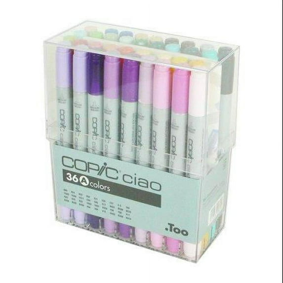 COPIC MARKERS Copic Ciao Markers (Set of 36) - Walmart.com