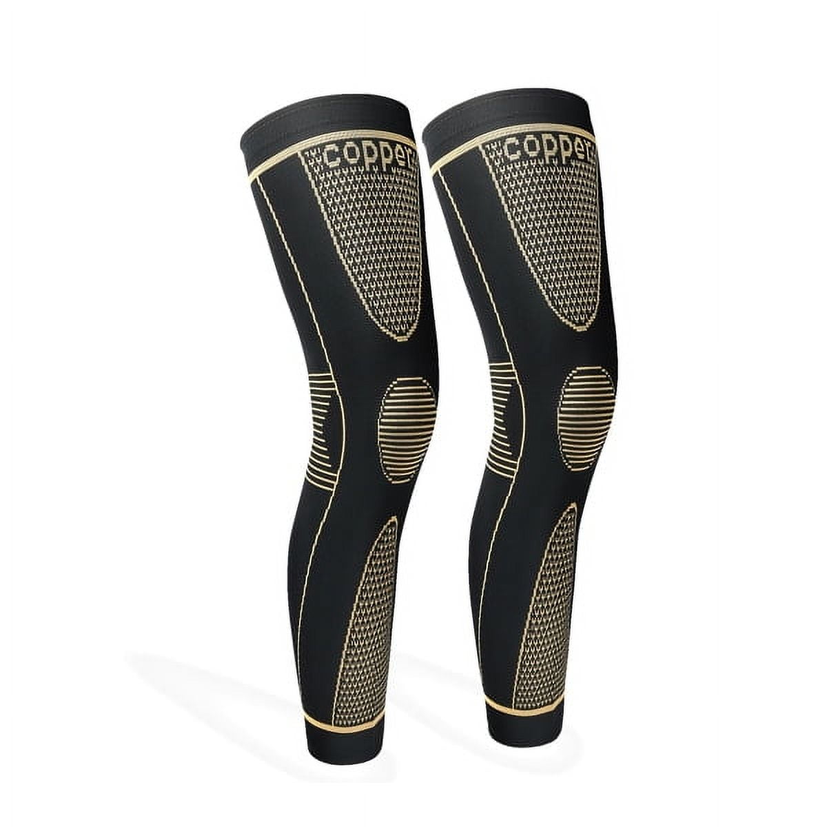 COPPER 2 pieces of kneepad for knee pain, arthritis, knee support ...
