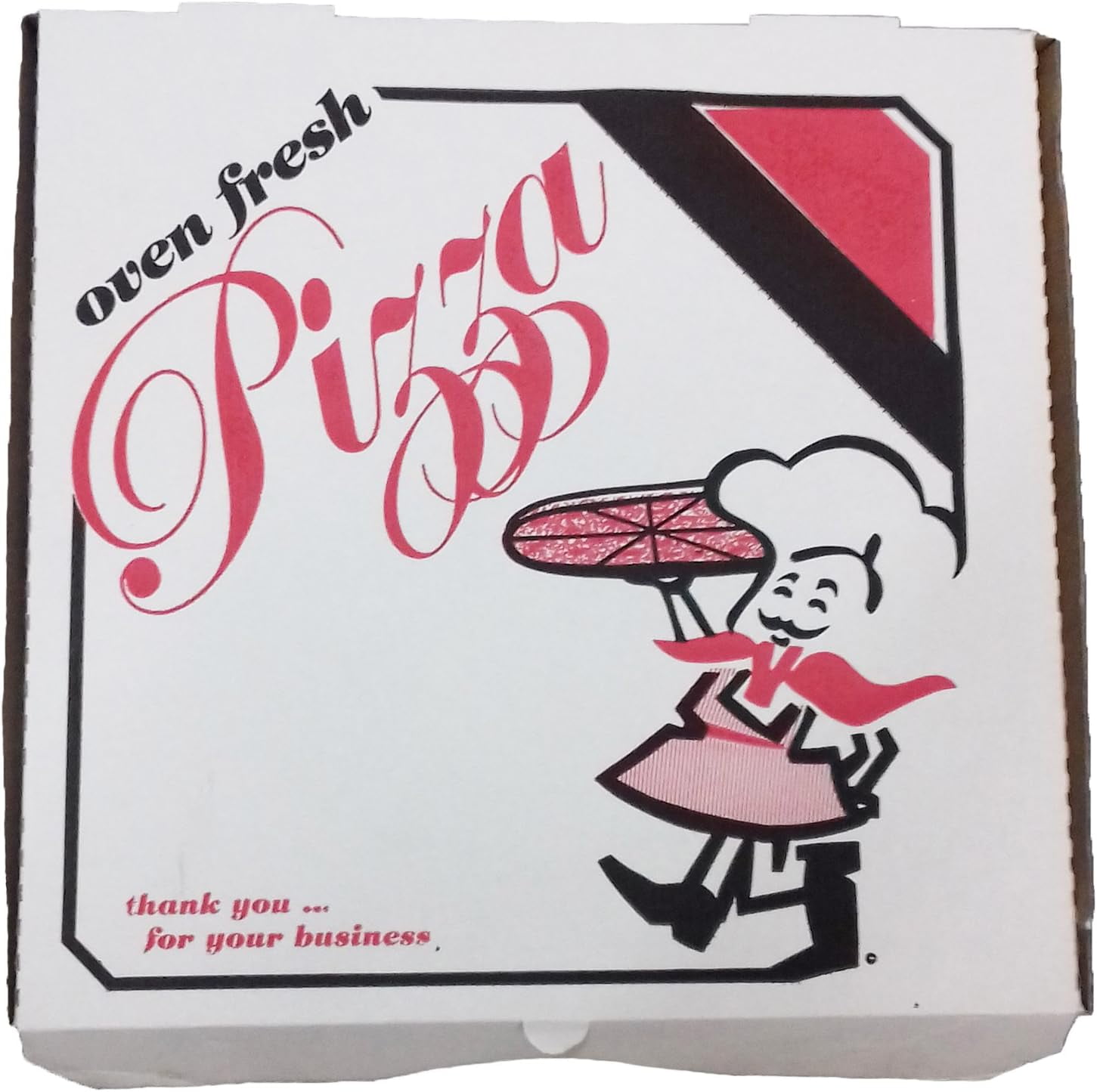 COR18(50PCS), 18x18x2-Inch White Corrugated Pizza Boxes - Walmart.com