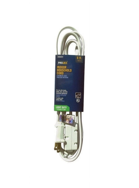 6 ft Extension Cords in Extension Cords by Length - Walmart.com