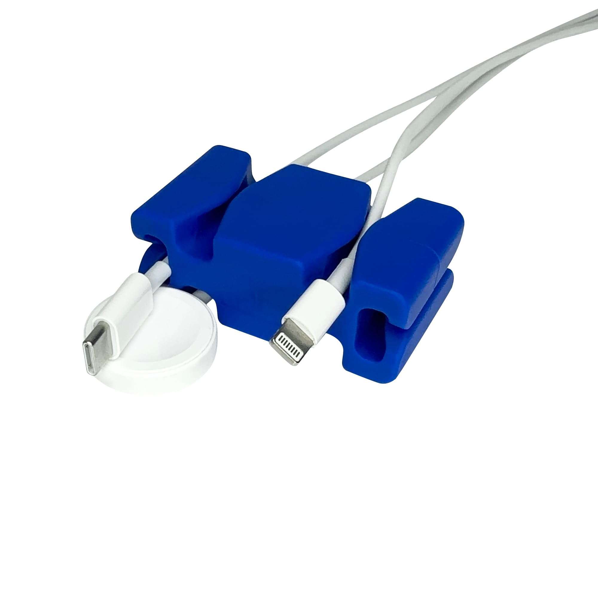 CORDBRICK Weighted Cord Holder for Nightstand and Desktop. Travel Cable ...