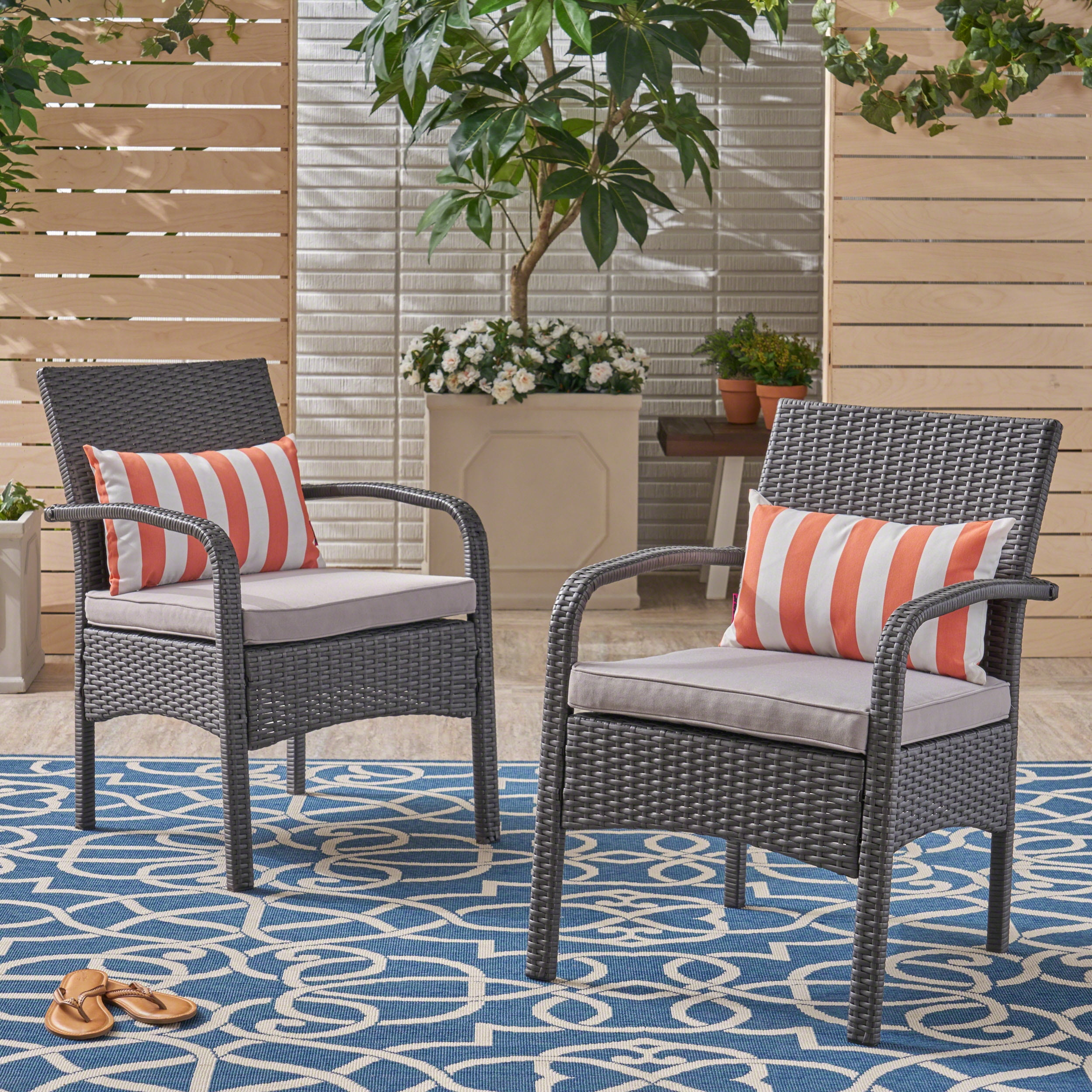 CORDOBA KD WICKER CHAIR - Walmart.com