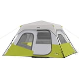Core Equipment, 6 Person Instant Cabin Tent, Wall Organizer, Gray ...