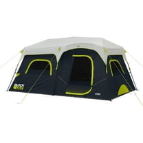 Core Equipment Waterproof 9 Person Lighted Instant Family Camping Cabin ...