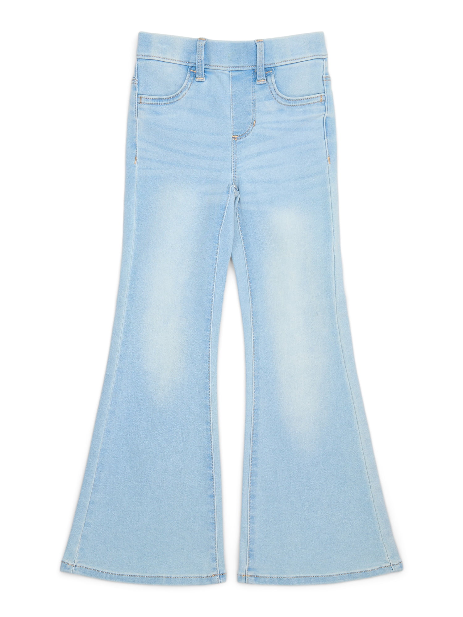 Wonder Nation Girls Flare Jeggings, Sizes 5-18 & Plus - Walmart.com