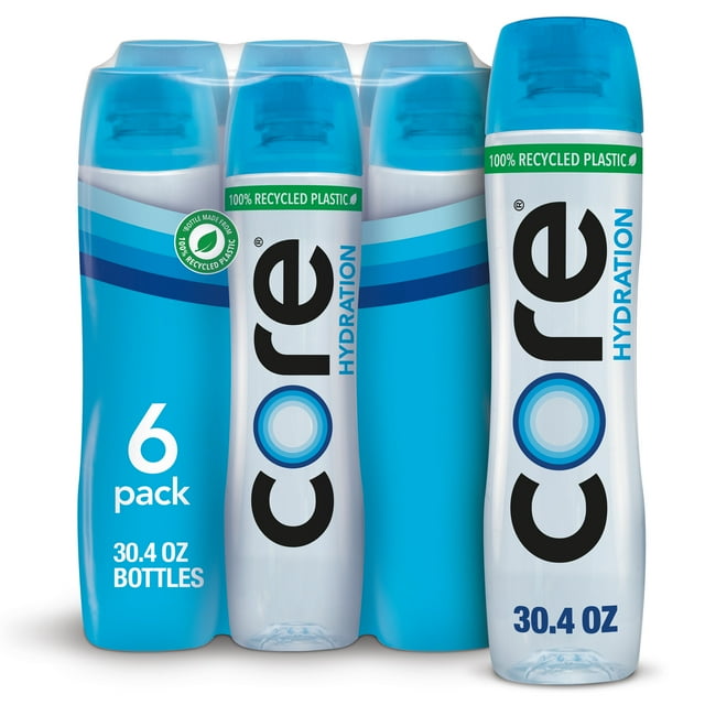 Core Hydration Perfectly Balanced Water 30.4 fl oz, 6 pack Electrolyte ...
