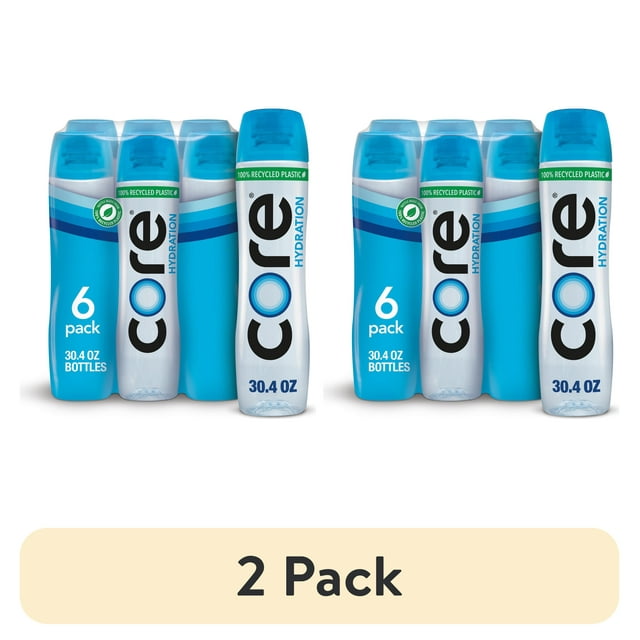 (2 pack) CORE Hydration Perfectly Balanced Drinking Water, 30.4 fl oz ...