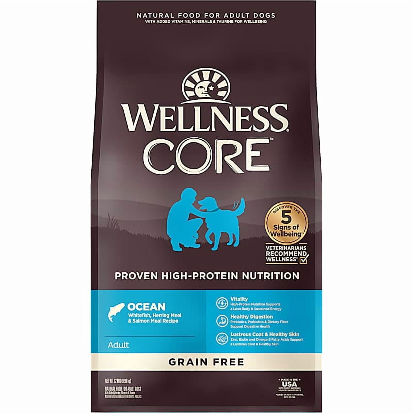 CORE Natural Grain Free Ocean Whitefish, Herring & Salmon Dry Dog Food ...