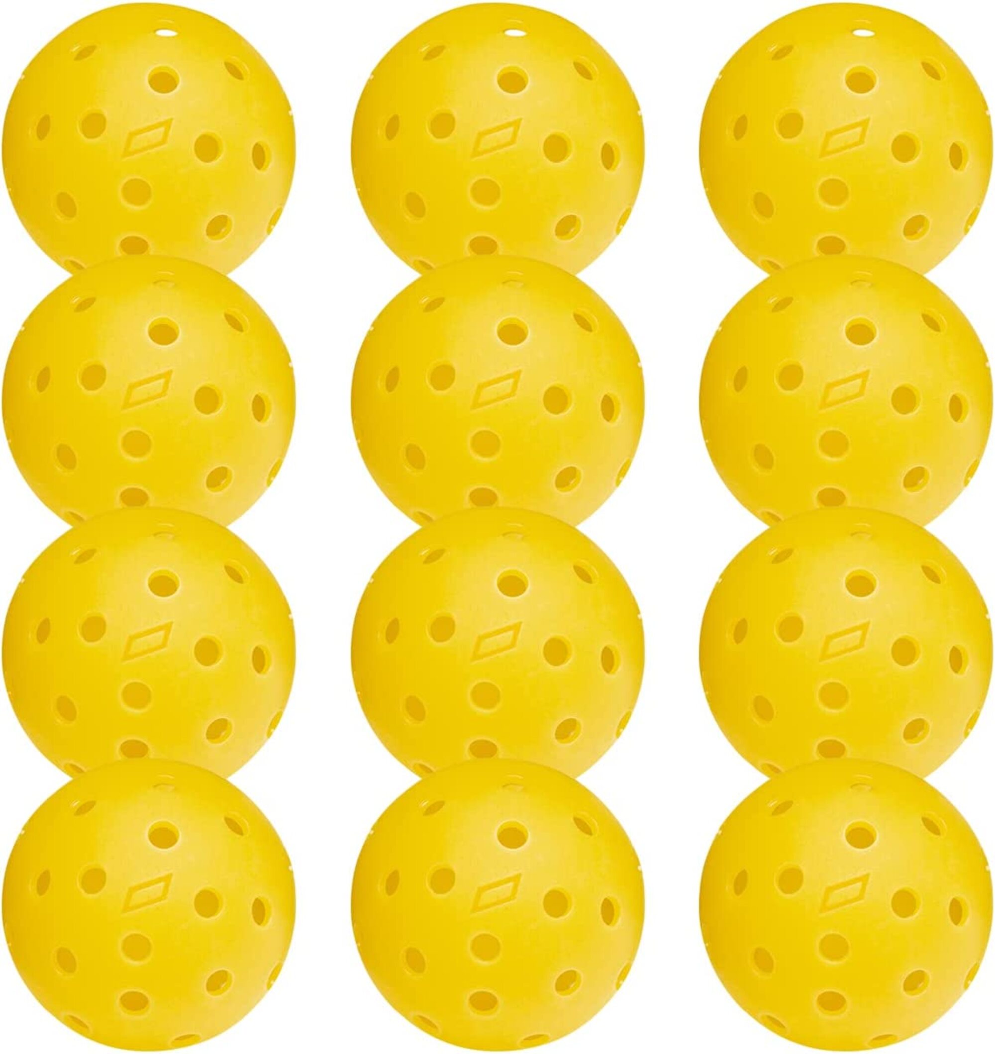 Unique Bargains Outdoor Pickleball Balls 40 Holes Pickleball Balls for ...