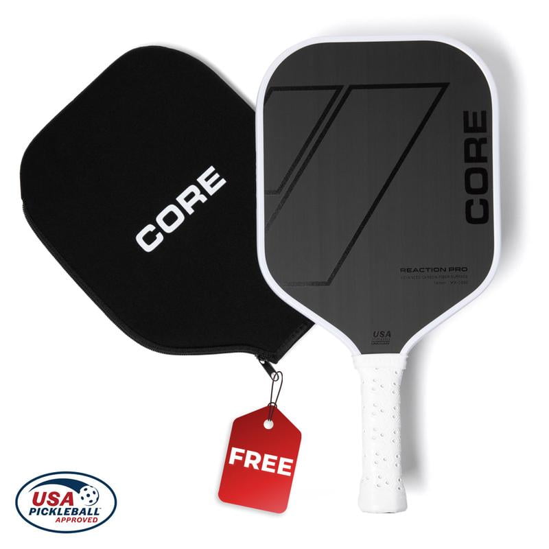 CORE Reaction Pro Pickleball Paddle | T700 Carbon Fiber Surface | MX ...
