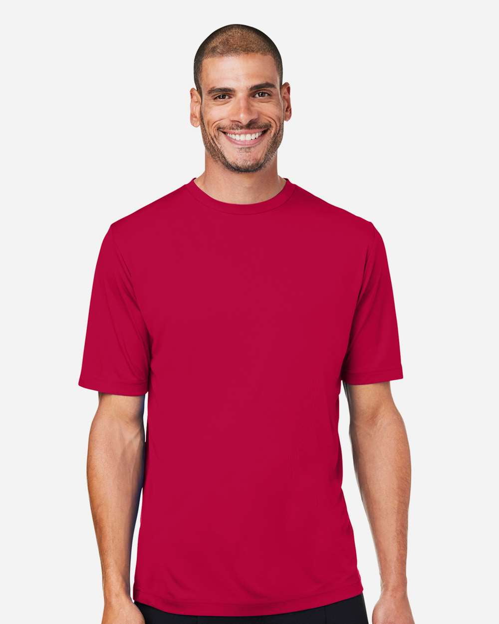 CORE365 CE10 Unisex Capital Performance T-Shirt-Classic Red-XL ...