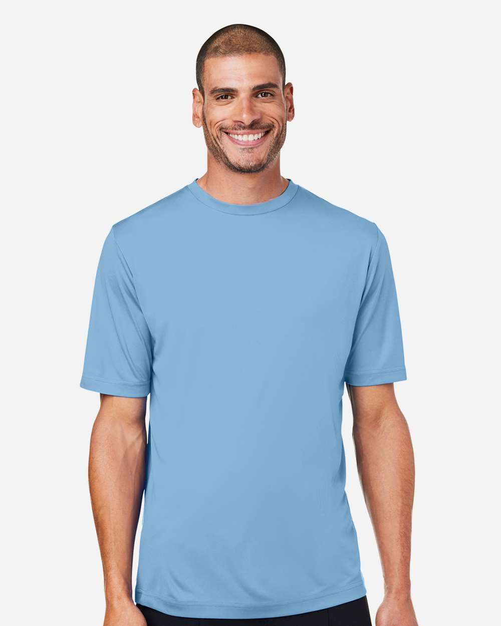 CORE365 CE10 Unisex Capital Performance T-Shirt-Columbia Blue-2XL ...