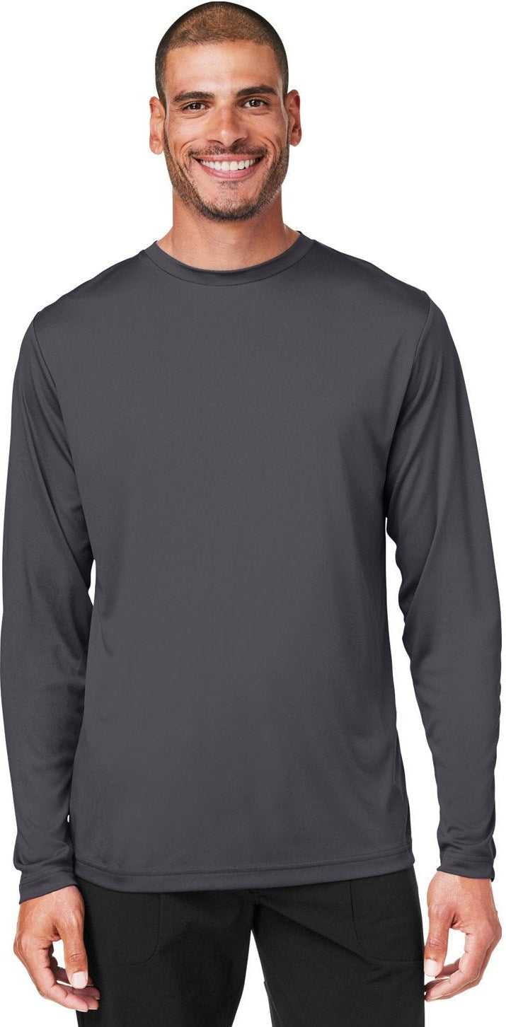 CORE365 CE10L Unisex Capital Long-Sleeve Performance T-Shirt - CARBON ...