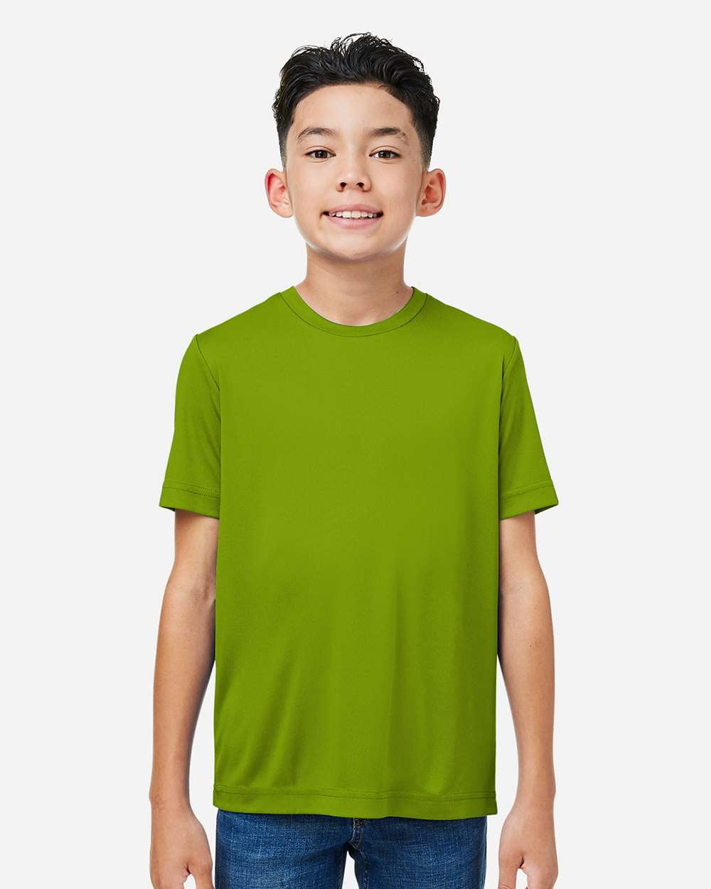 CORE365 CE10Y Youth Capital Performance T-Shirt-Acid Green-XS - Walmart.com